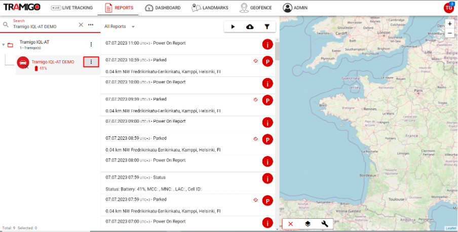 Tramigo Asset Tracker | Tramigo